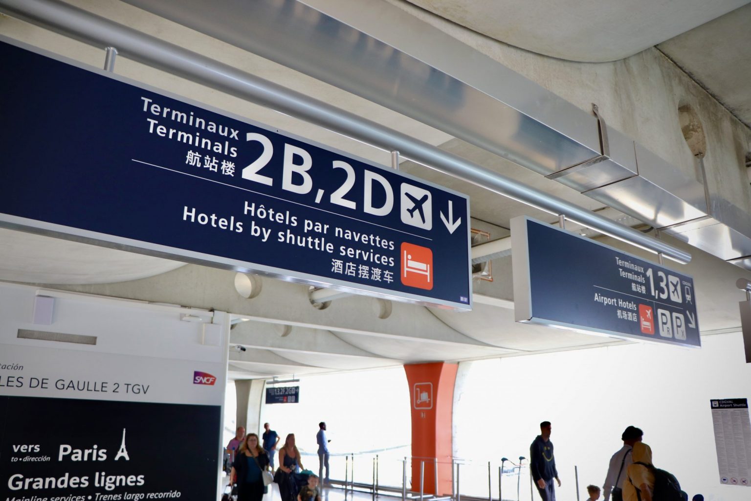 Itinéraires des terminaux CDG vers les hôtels du Grand Roissy - Grand ...